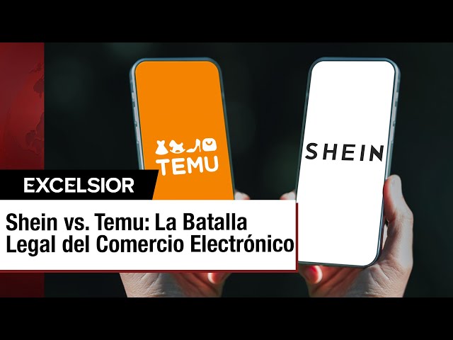 SHEIN demanda a TEMU por violación de propiedad intelectual