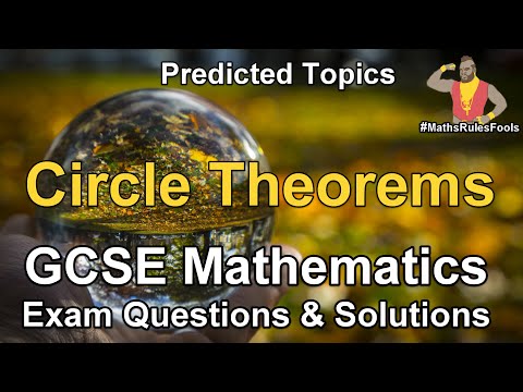 Circle Theorems - GCSE Maths Exam Questions Compilation