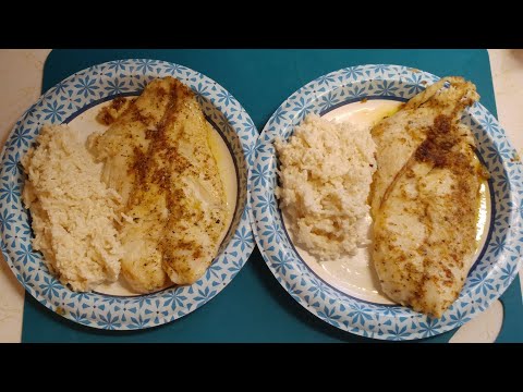 Great Orange Roughy and Basmati Rice!