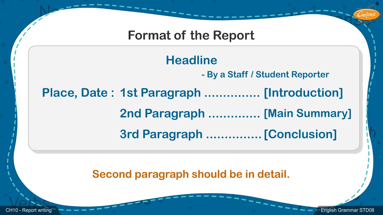 Grade 8 English - Report Writing