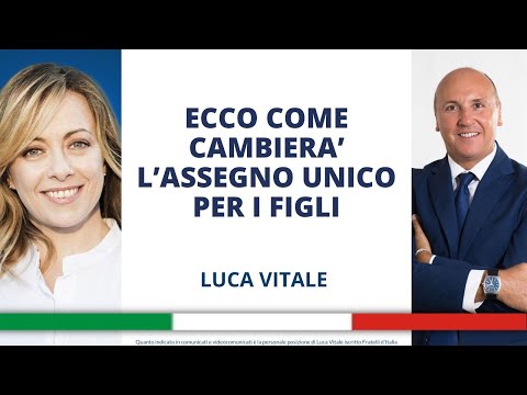 ECCO COME CAMBIERA’ L’ASSEGNO UNICO PER I FIGLI – Luca Vitale