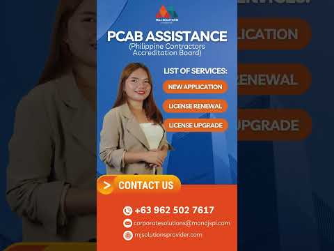 Need help with your PCAB License? We’ve got you covered!