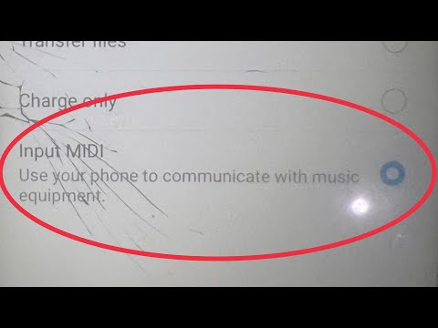 How To Use Input MIDI Use your phone to communicate with music equipment in Windows 8,9,10 & Android