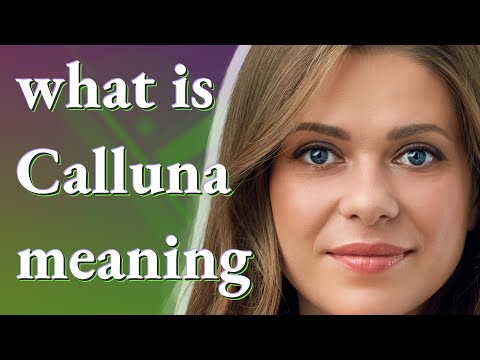Calluna | meaning of Calluna