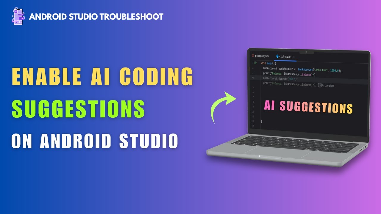 How to Turn On AI Code Suggestion (Built-In Code Completion) in Android Studio