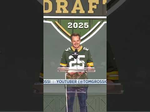 I announced an NFL Draft pick #nfl