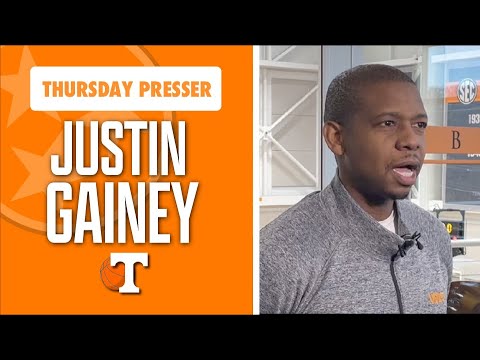 Justin Gainey Tennessee basketball assistant talks start of season for Volunteers | November Slate
