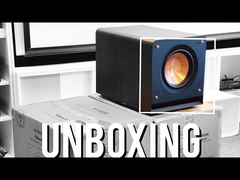 unboxing new Klipsch RP-1000SW