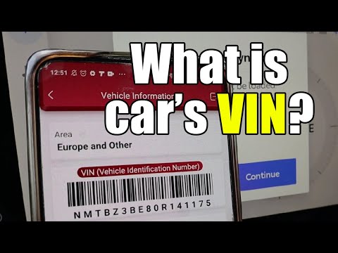 Where is VIN on car? WORKS for any car!