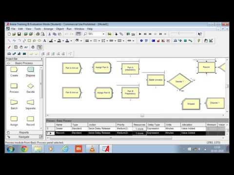 Simulation using Arena