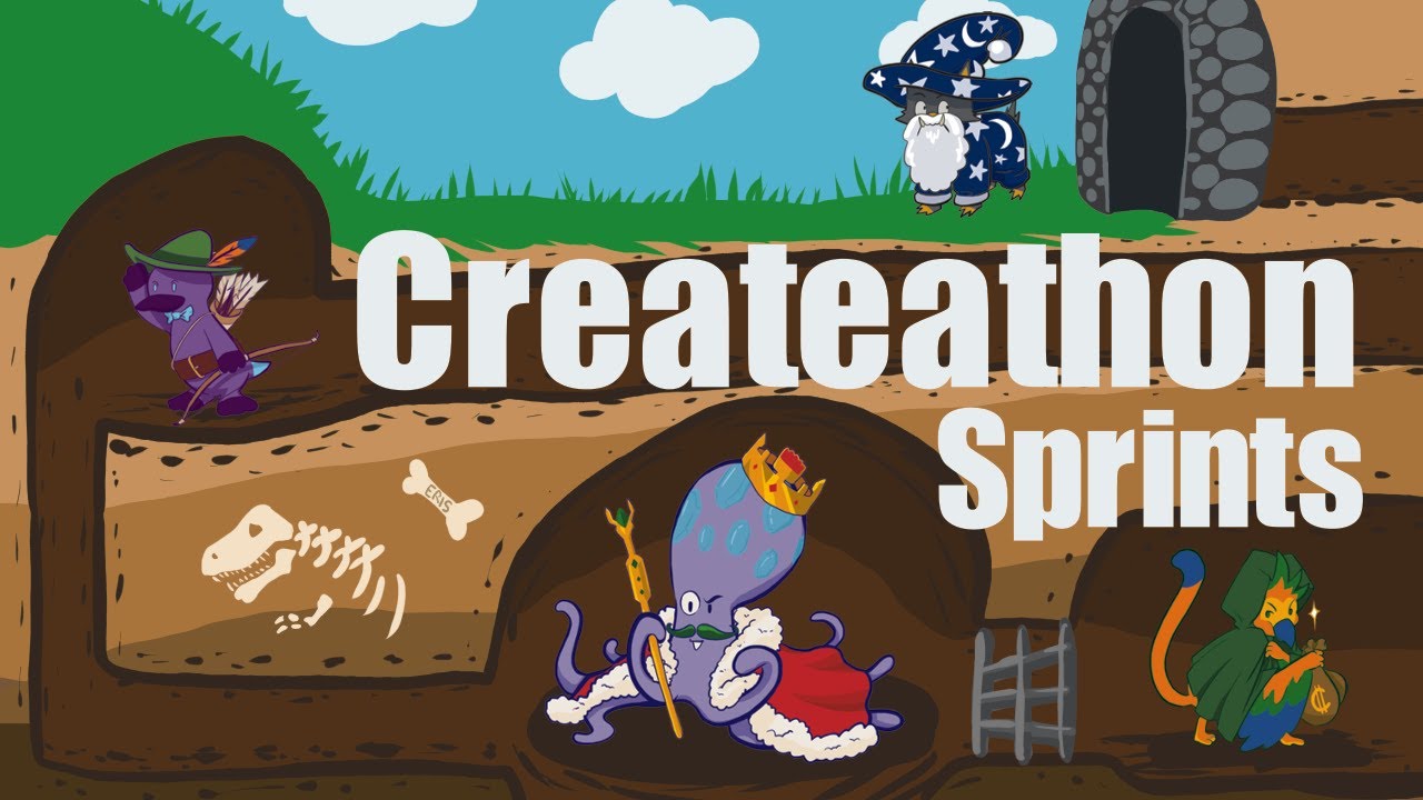 Createathon POP UP! Productivity & Creativity Sprints! [Dice Roll Sprints]