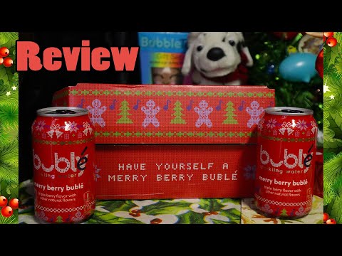 Merry Berry Bublé Review (Bubly Sparkling Water)