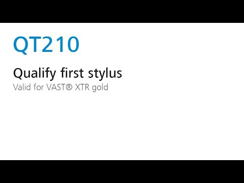 QT210 - Qualify first stylus