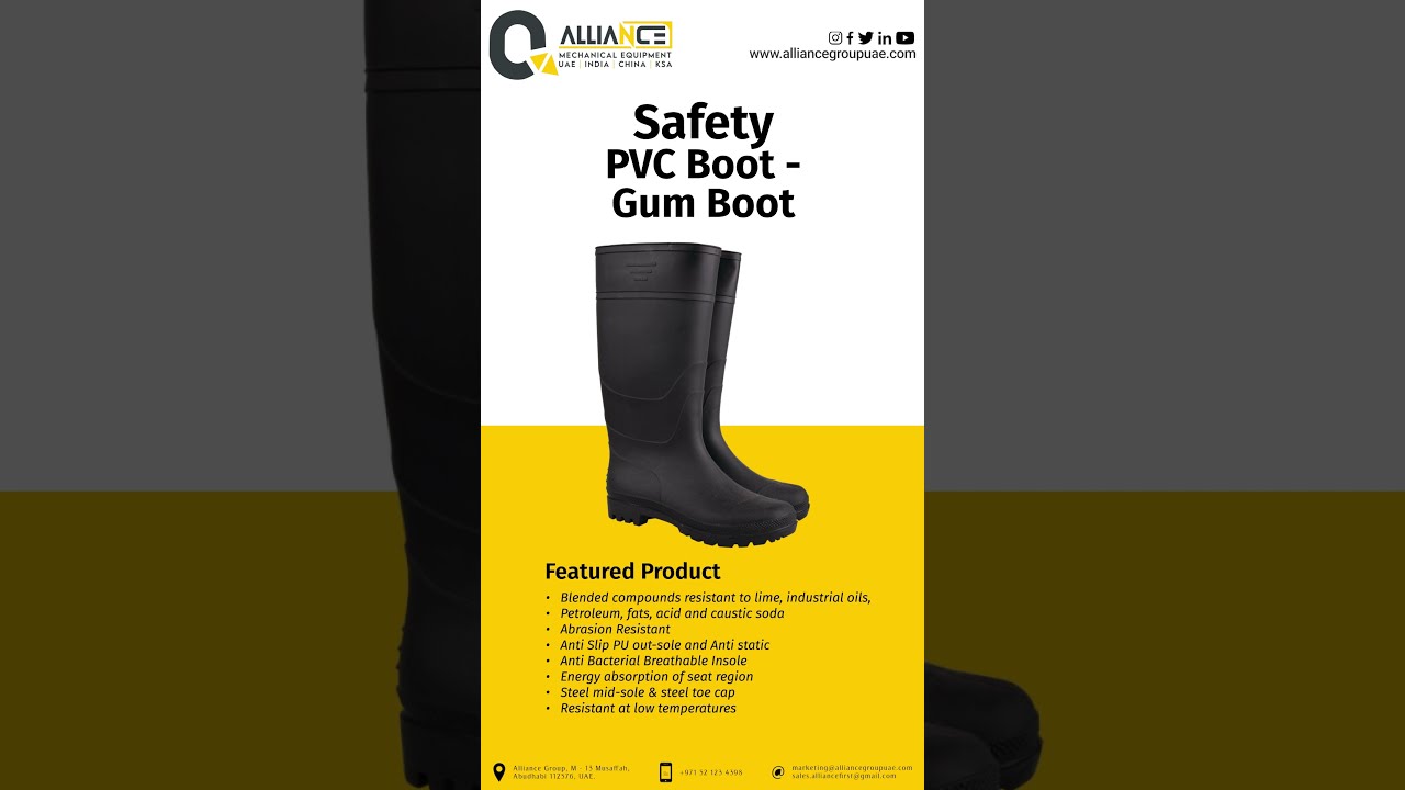 Safety Gum Boot | Alliance Group