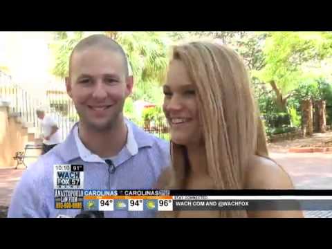 Lexington County Deputy proposes with Flash Mob