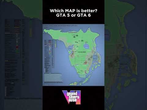 GTA 5 vs GTA 6 | Which MAP is better?