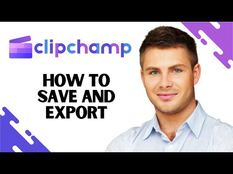 How to Save and Export in Clipchamp (EASY)