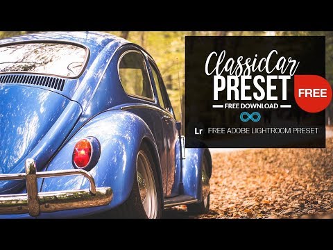 Free Classic Car Lightroom Preset by Photonify