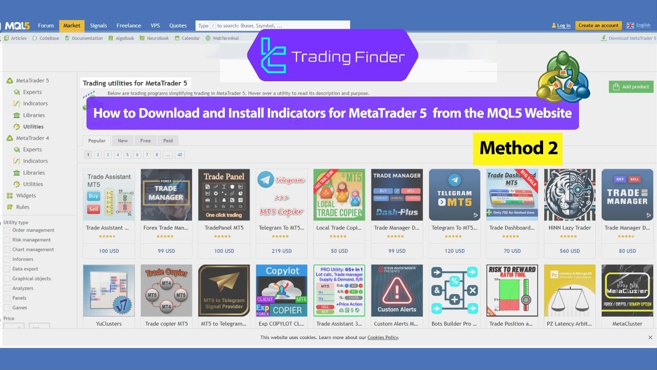 Step By Step Guide To Downloading And Installing Metatrader 5 Indicators From Mql5 Galaxyai