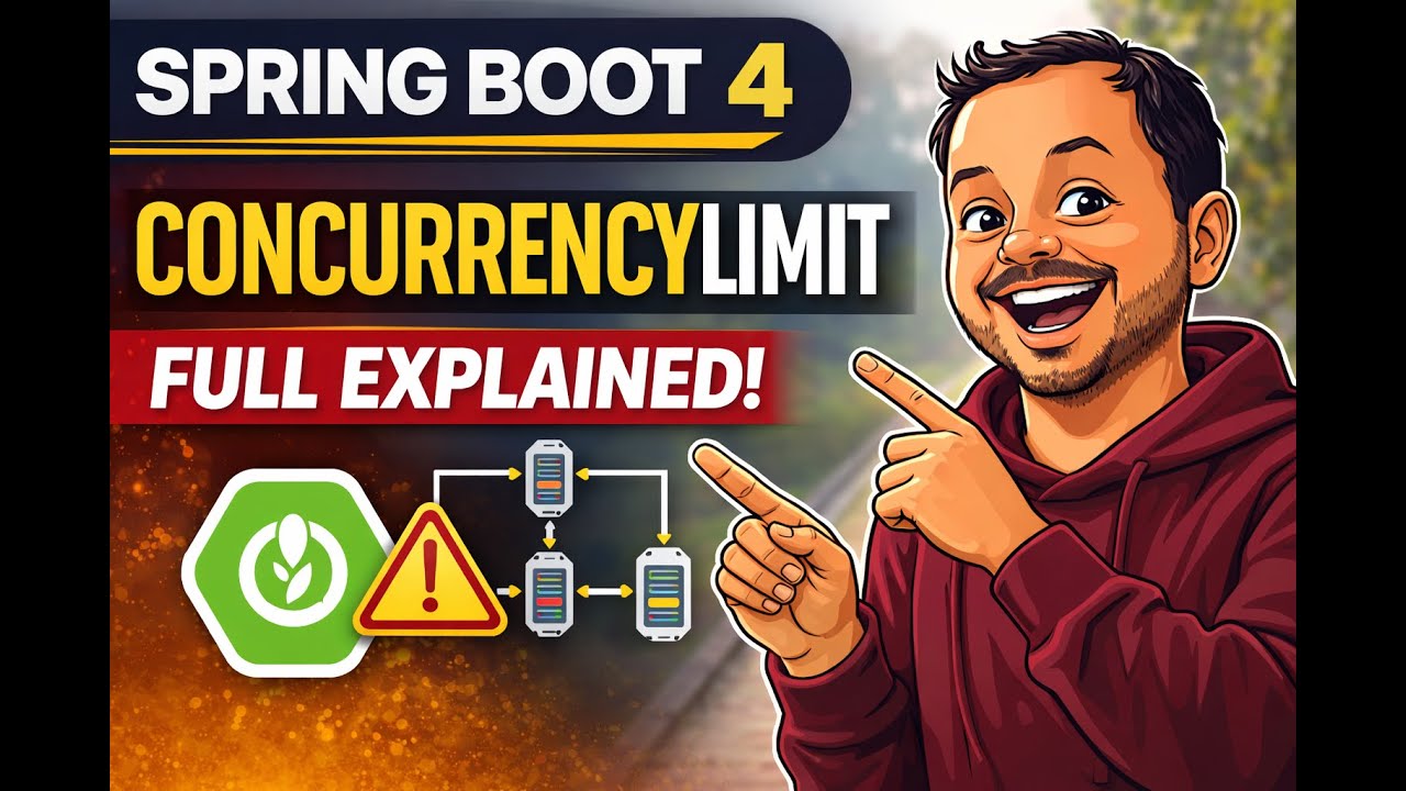 Spring Boot 4 ConcurrencyLimit Explained | New Resilience Feature with Real Use Cases #springboot4