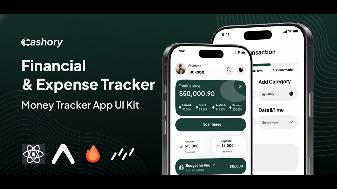 Build a Full-Stack Finance App with React Native, Expo, Hono & PostgreSQL | Complete Tutorial