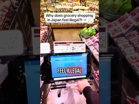 Why Does Grocery Shopping in Japan Feel Illegal?! #japan #food #japon
