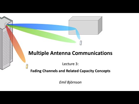 Lecture 3: Fading Channels and Related Capacity Concepts