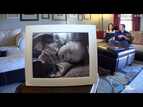 'Rainbow' baby's dad-doctor hug goes viral