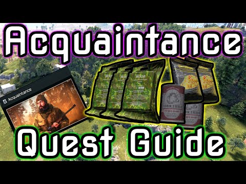 Tarkov Wiki : Acquaintance Quest Guide #tarkov