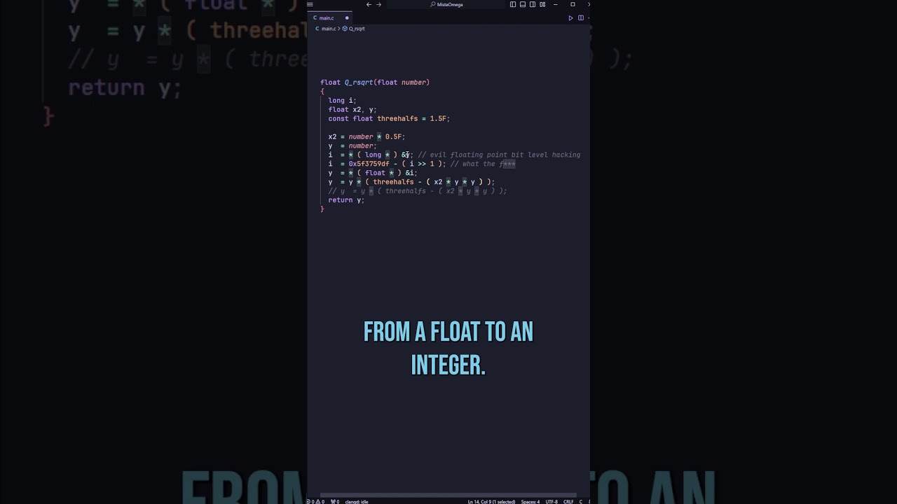 The Most Well-Known Algorithm in All of Gaming! #coding #cplusplus #programming