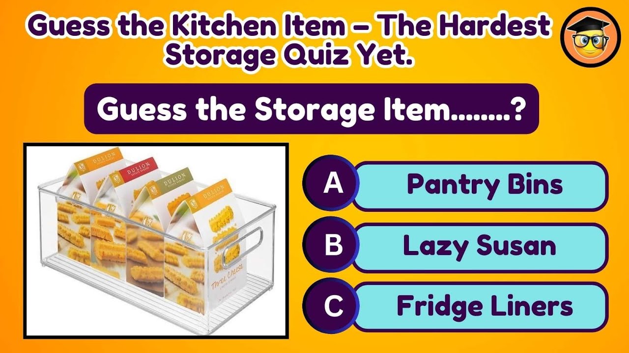 Guess the Kitchen Item – The Hardest Storage Quiz Yet @beavocabularianfamily