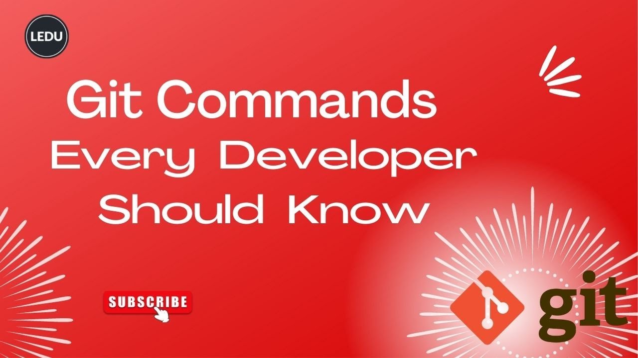 Git Commands Every Developer Should Know | Git Tutorial | #git #programming #github #learngithub