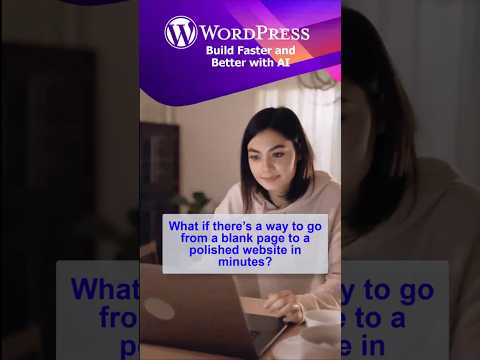 Learn how to Save Time with AI Enabled WordPress Websites with Pre-Built Niche Templates #aiwebsites