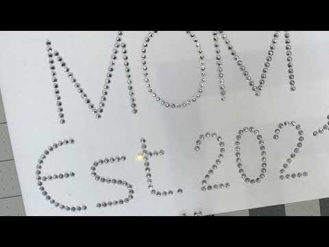 Creating Rhinestone Templates INSIDE Cricut Design Space Using Rhinestone Fonts - How I Did It