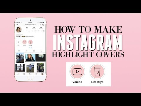 How To Make Highlight Covers For Free | INSTAGRAM STORY HIGHLIGHTS