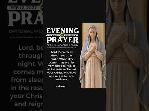 Evening Prayer #shorts #youtubeshorts
