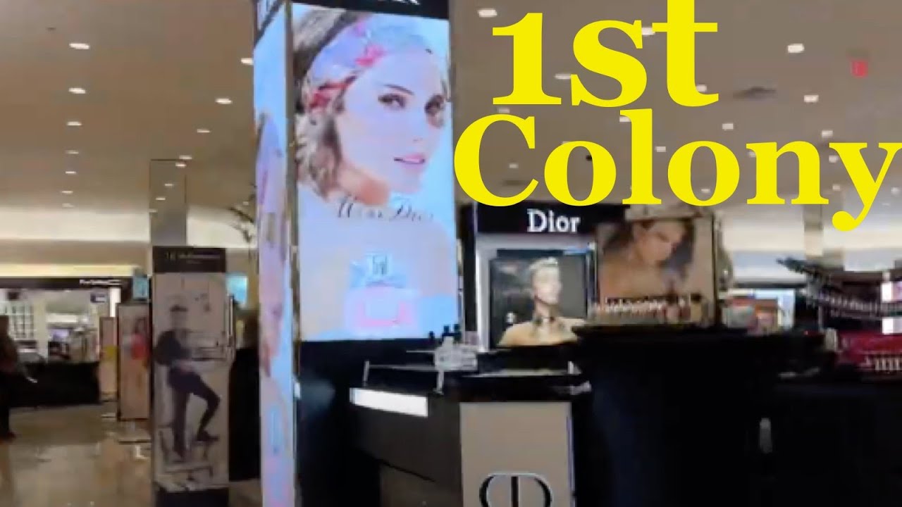 First Colony Mall Sugarland Texas walk tour, best mall in southwest Texas with Apple store