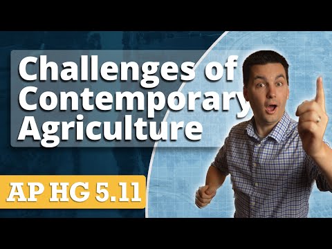 Challenges of Modern Agricultural Practices [AP Human Geography Unit 5 Topic 11]