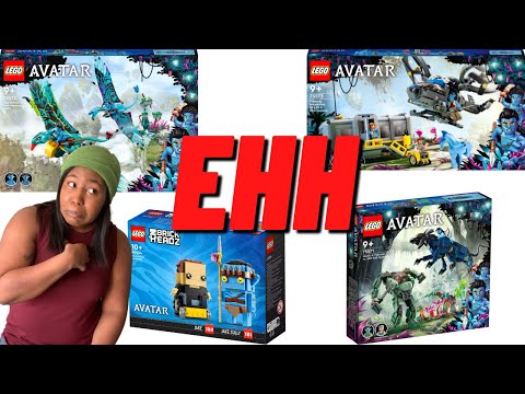 MORE Lego Avatar Sets REVEALED - Official Images (75571,75572,75573,40554 | 2022)