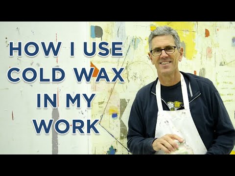 How I use Cold Wax in my work with Nicholas Wilton