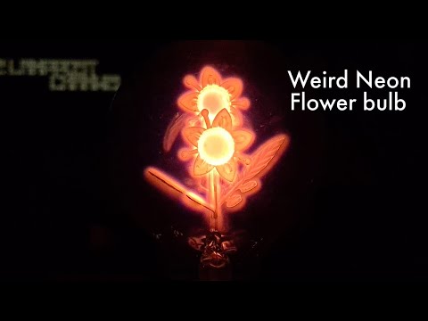 Cool Neon Flower Bulb