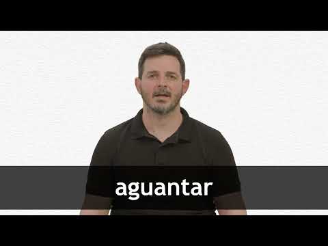 English Translation of “AGUANTAR” | Collins Spanish-English Dictionary