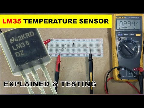 {1044} LM35 Temperature Sensor Explained and testing