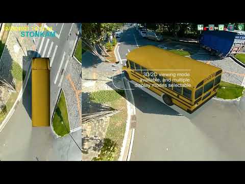7 inch HD 360 Surround View Safe Driving Assistance Monitor All-in-one System