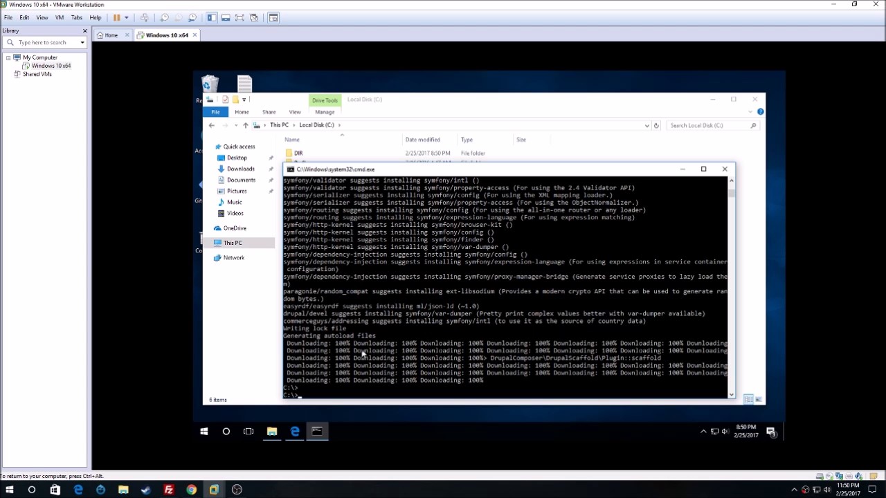 How to install Drupal 8 Open Social running on Acquia Dev Desktop.