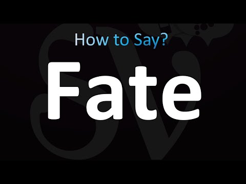 How to Pronounce Fate (correctly!)