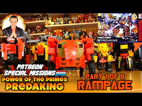 Transformers Power of the Primes Predaking Part 2 of 8: RAMPAGE