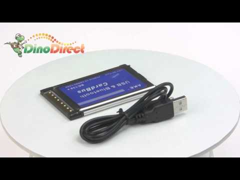 PCMCIA to Bluetooth USB 2.0 Combo Cardbus Card for Laptop from Dinodirect.com