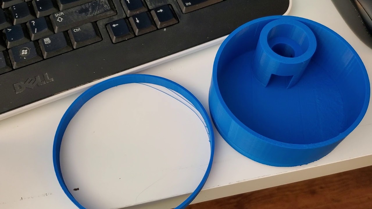 3D Printed Chicken Water Dispenser