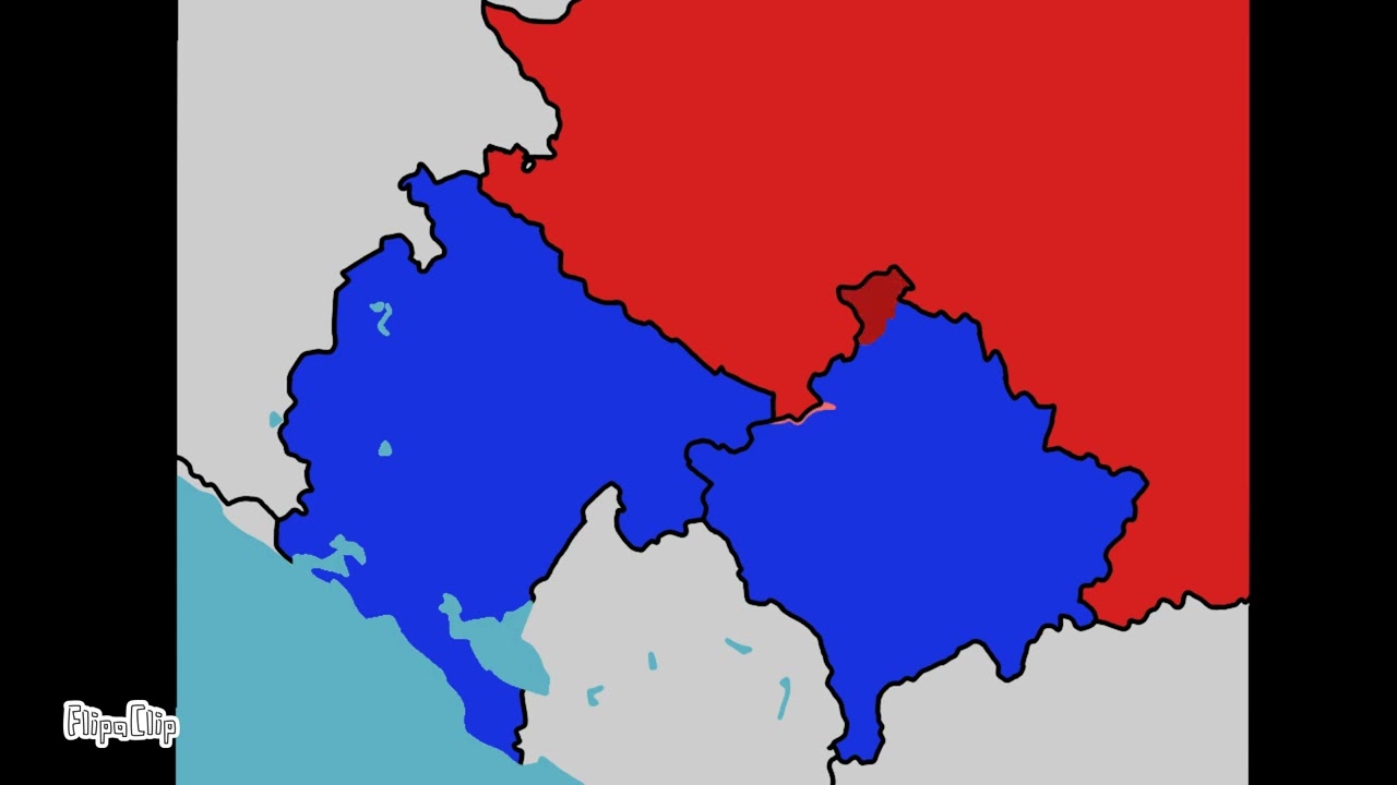 Kosovo And Montenegro Vs Serbia - SCENARIO